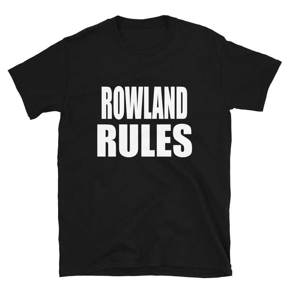 ROWLAND Rules Son Daughter Boy Girl Baby Name TShirt - Walmart.com
