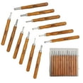 ROX Wood Mini Wood Carving Knife Set - 12 Piece in a PVC Box (Carving ...