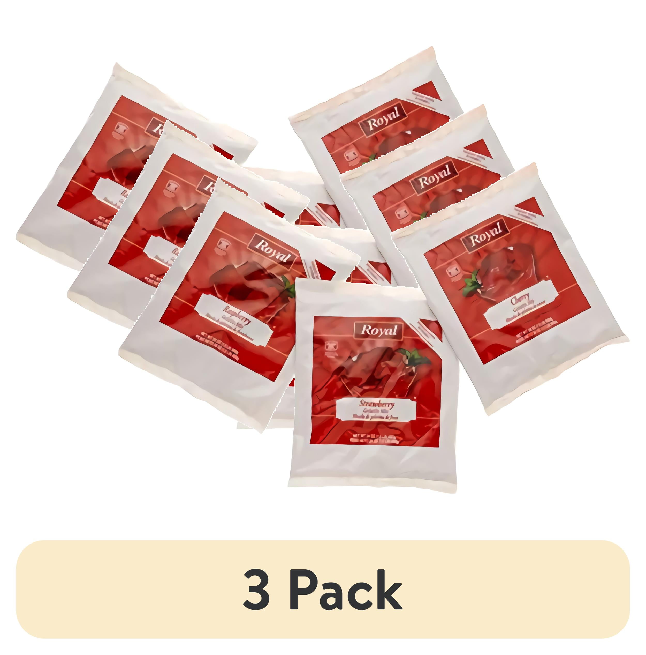 (3 pack) ROYAL Assorted Reds Gelatin Mix | Cherry, Raspberry ...