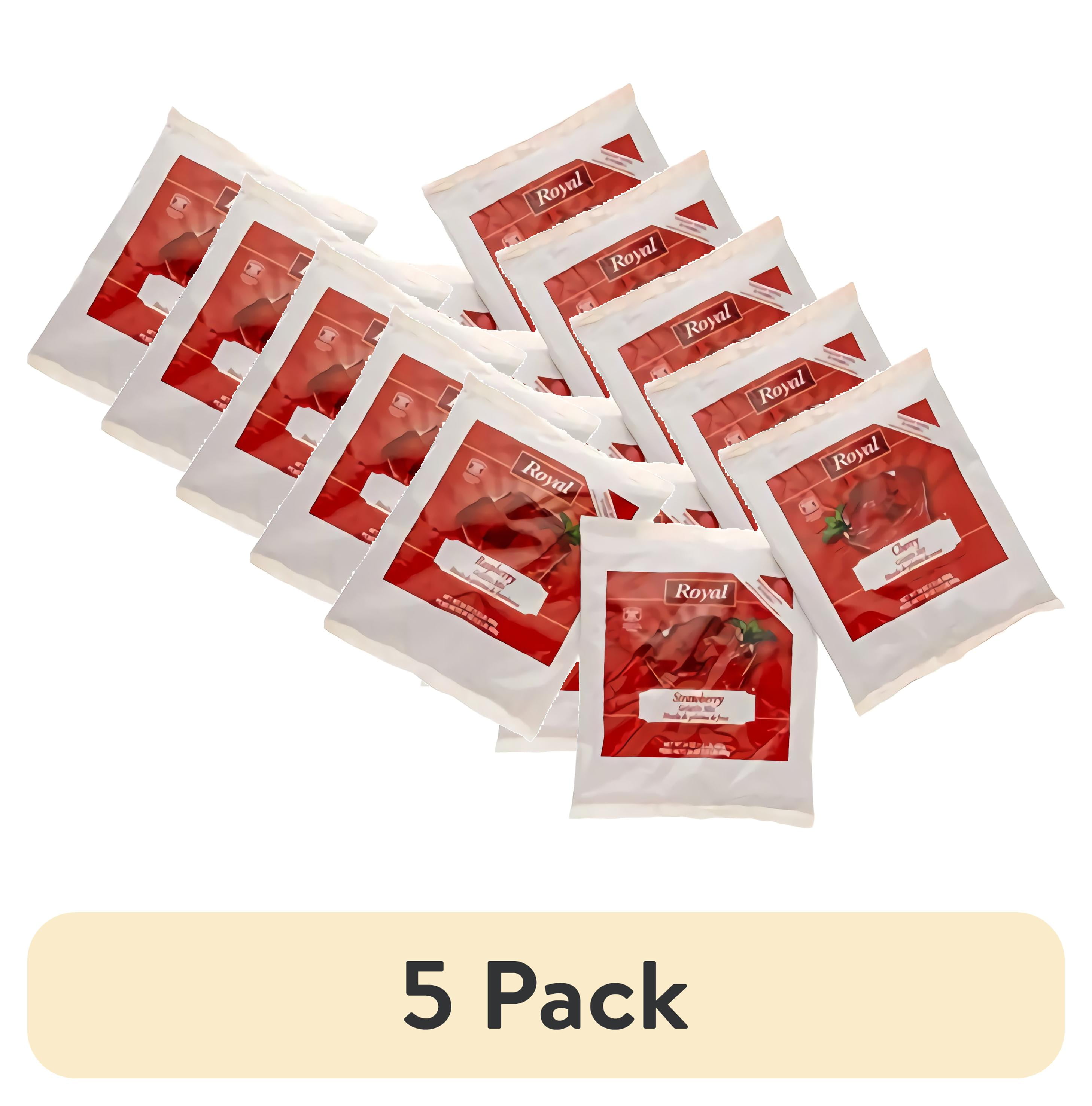 (5 pack) ROYAL Assorted Reds Gelatin Mix | Cherry, Raspberry ...
