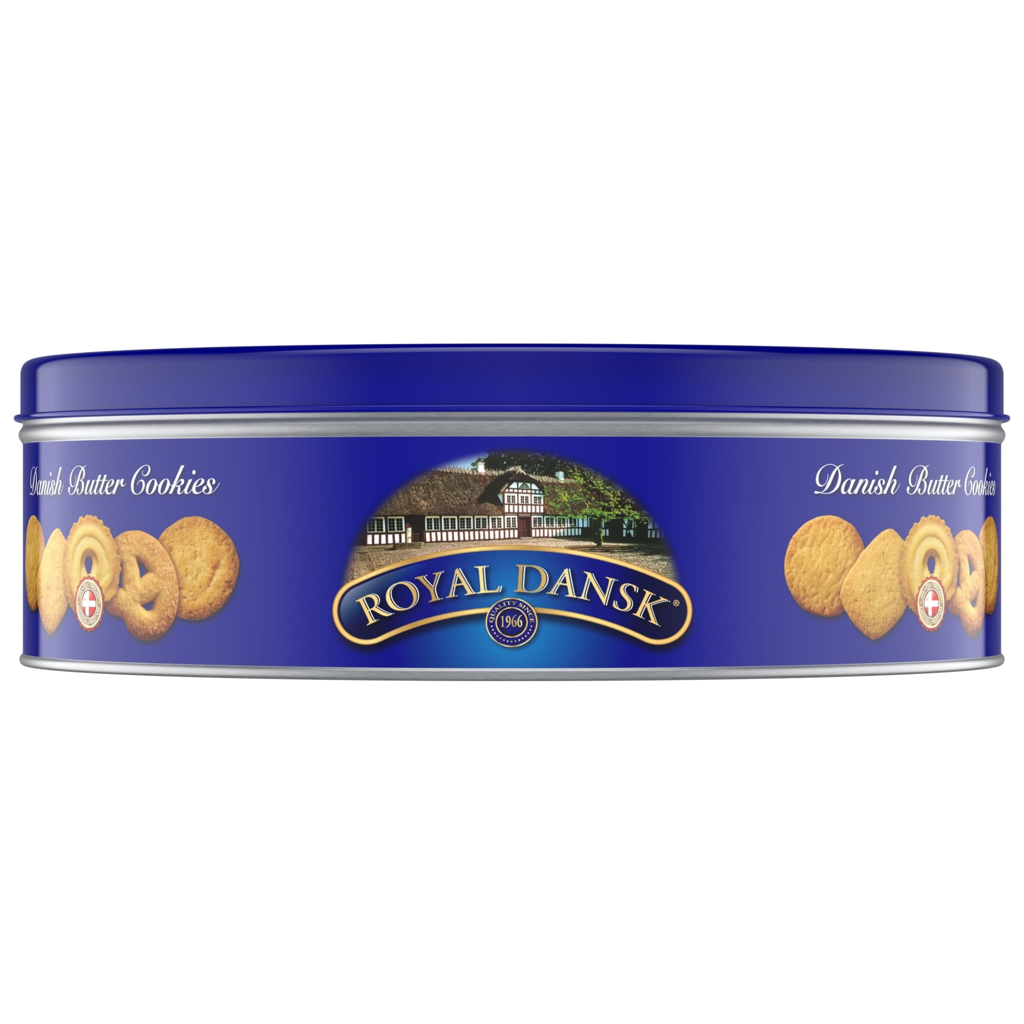 Royal Dansk Danish Butter Cookie Selection, 12oz Tin, Assorted Shapes ...