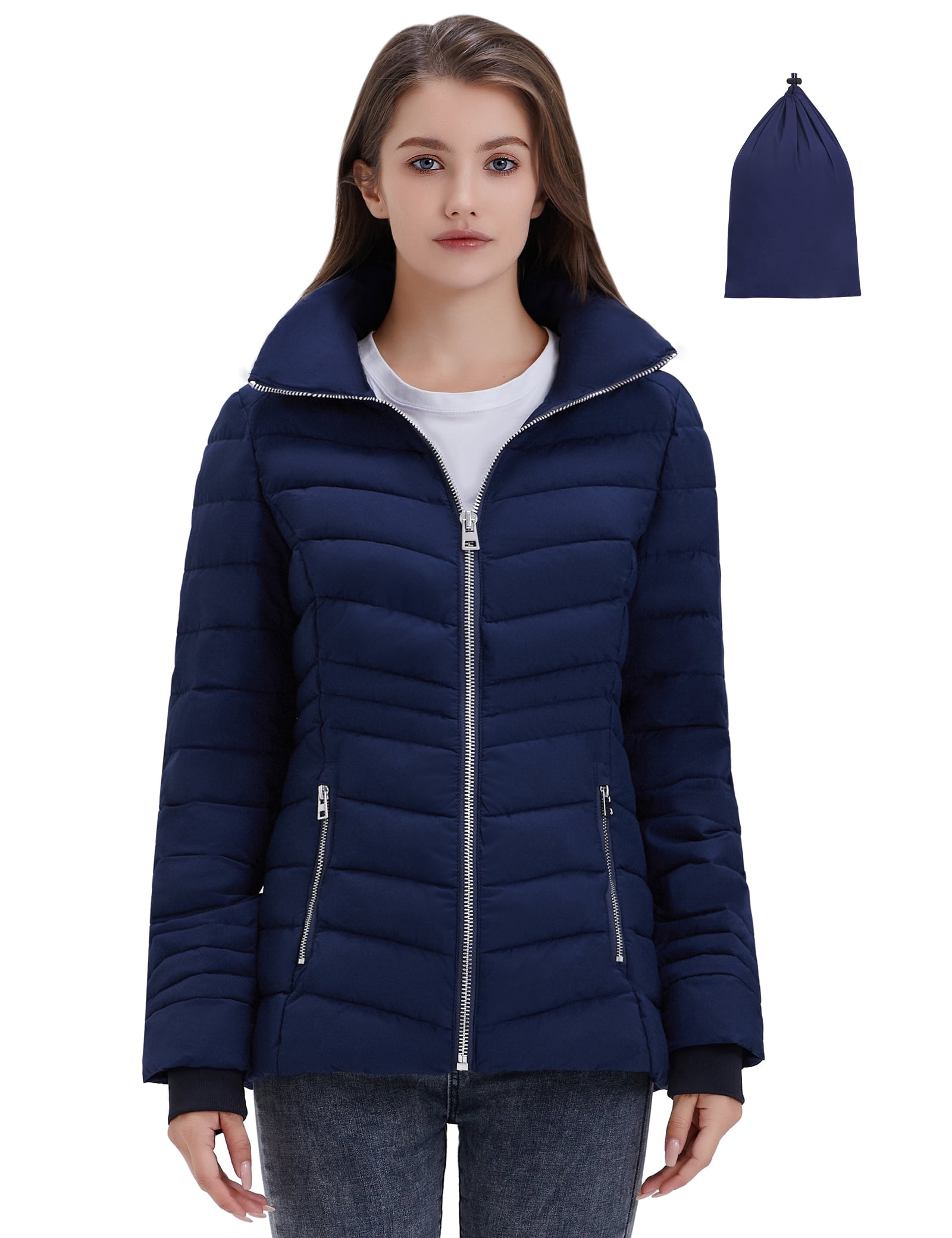 ROYAL MATRIX Women's Packable Puffer Jacket Lightweight Puffer Jacket ...