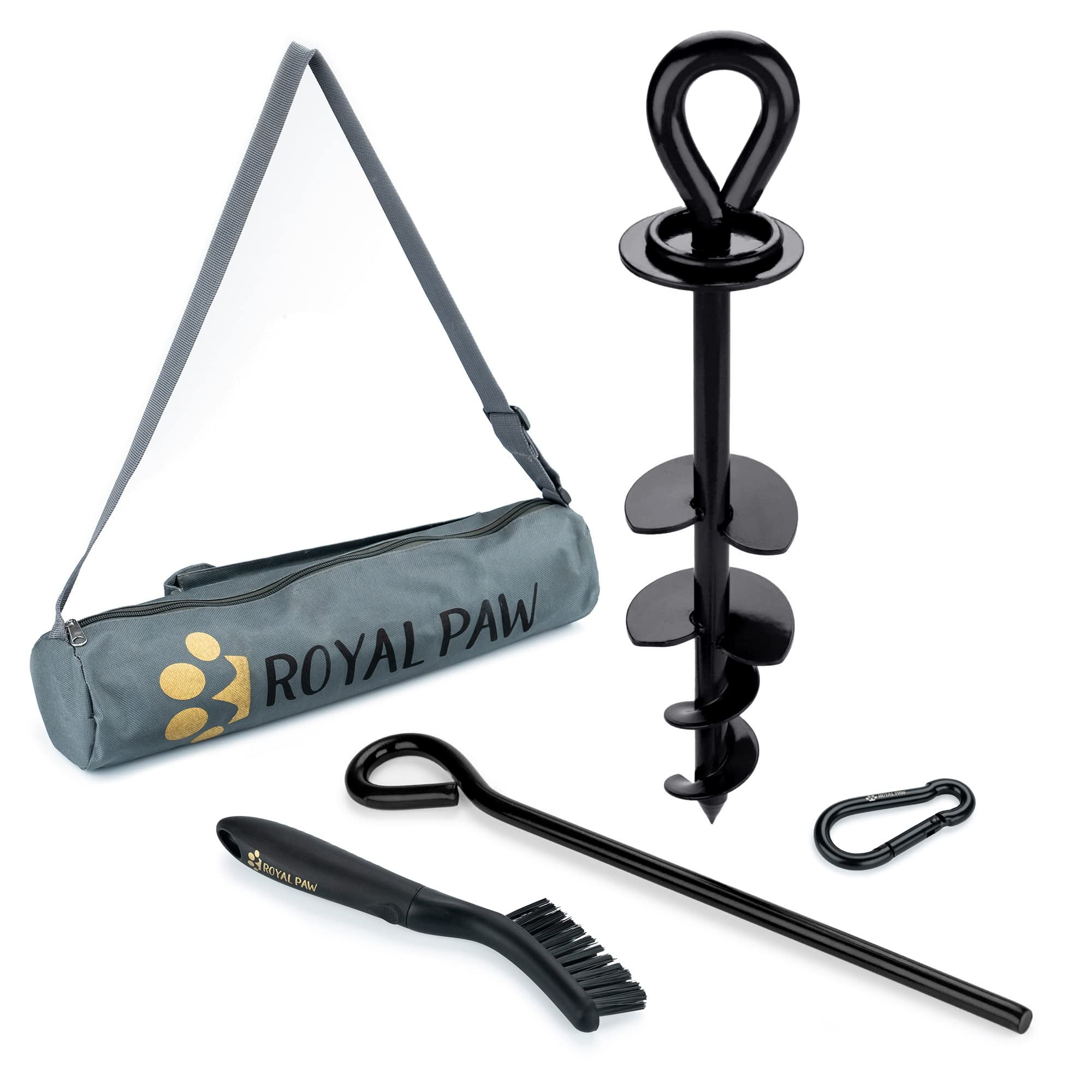 ROYAL-PAW Dog Tie Out MSF2 Stake - for Large Dogs up to 210 lbs - Heavy ...