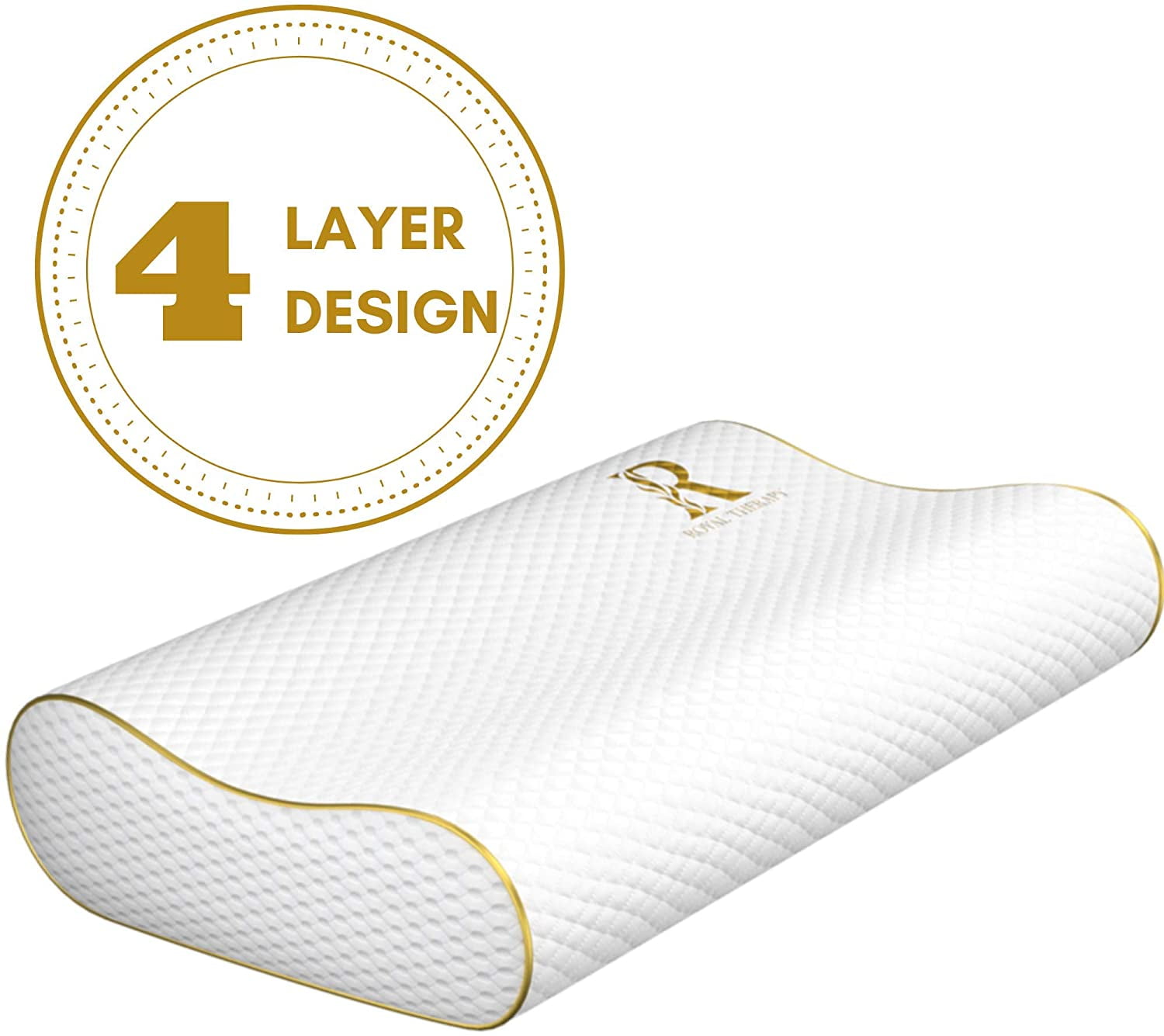 Free Shipping! ROYAL THERAPY 4-Layer Queen Memory Foam Orthopedic ...