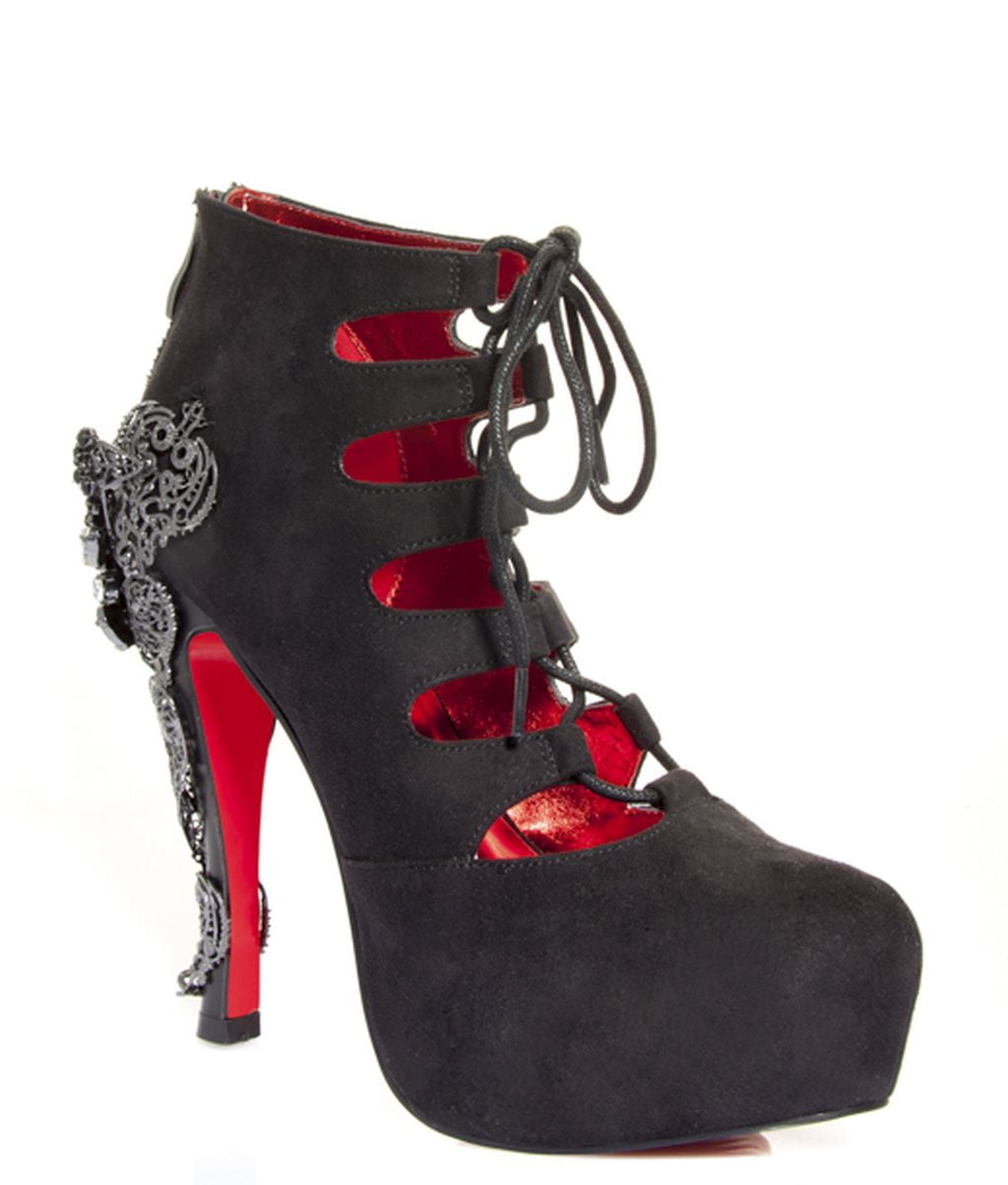 ROYALE, 5'' Custom Molded Skeleton Heel Shoes - Walmart.com
