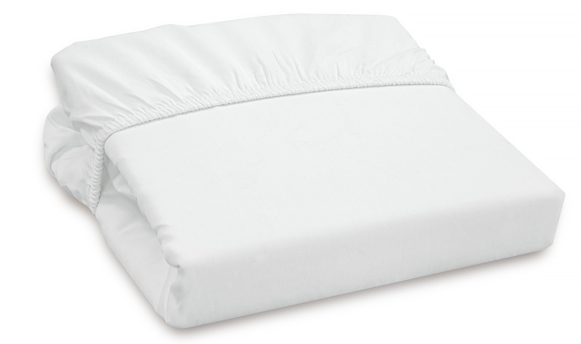 ROYALE LINENS 300 Thread Count 100% Long Staple Combed Cotton Fitted ...