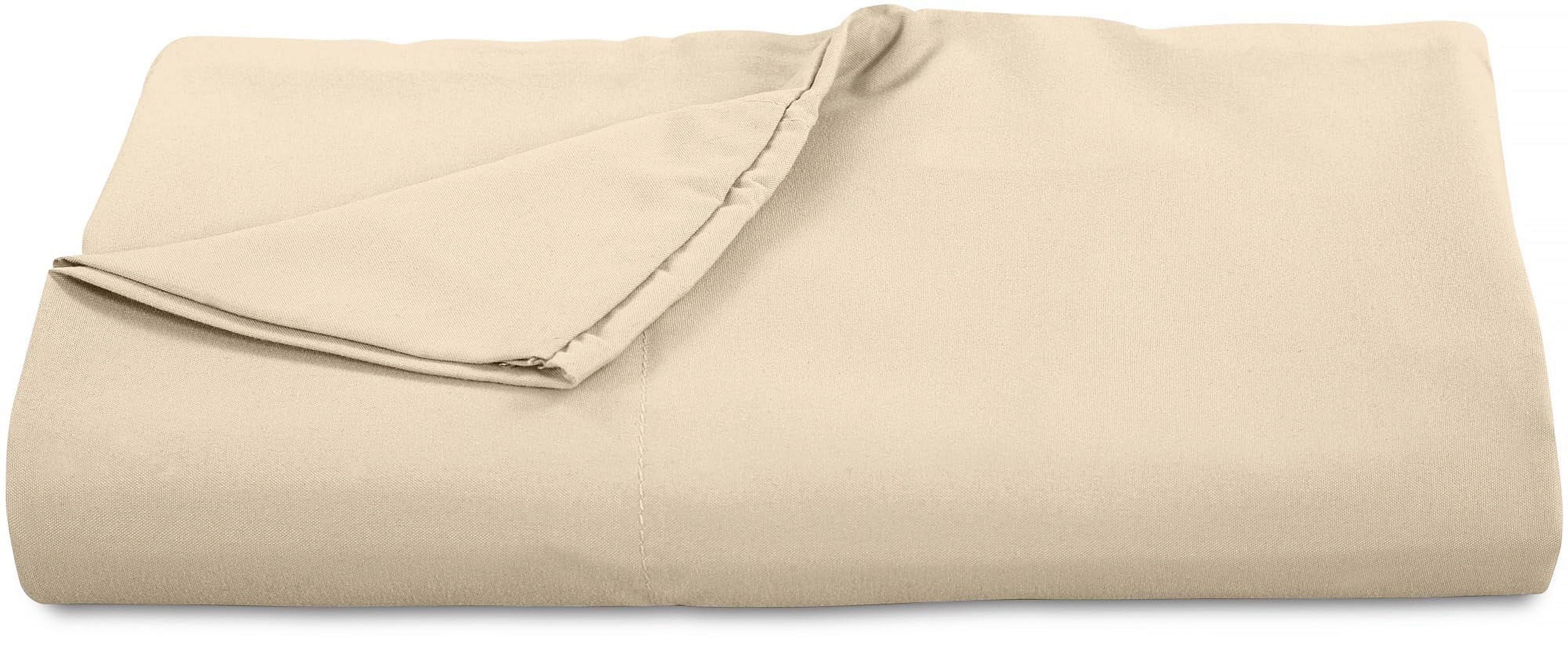 ROYALE LINENS 300 Thread Count 100% Long Staple Combed Cotton Flat ...