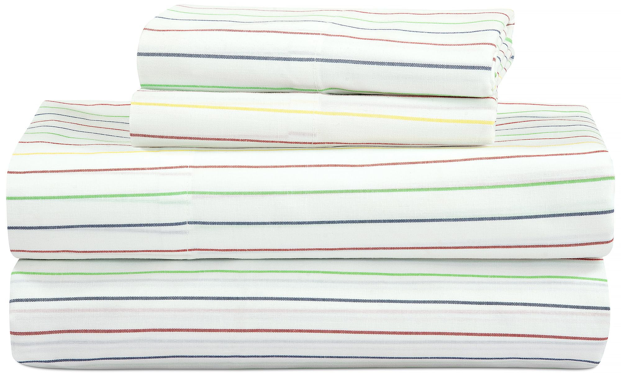 ROYALE LINENS 300 Thread Count 100% Long Staple Combed Cotton Striped ...