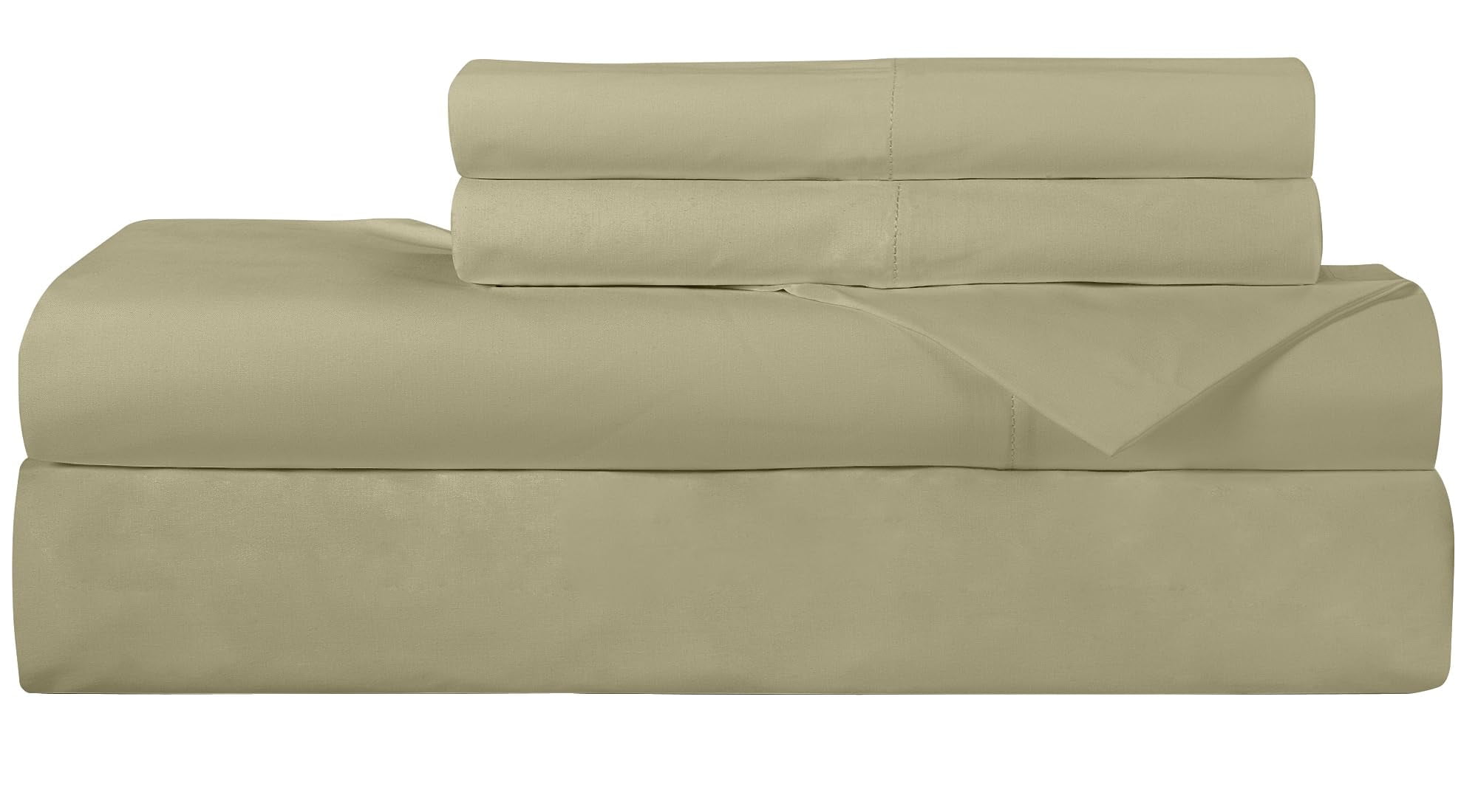 ROYALE LINENS 300 Thread Count 100% Long Staple Combed Cotton Sheet Set ...