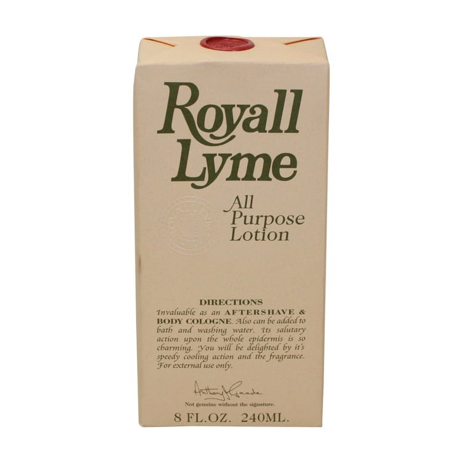 ROYALL LYME OF BERMUDA by Royall Fragrances for Men ALL PURPOSE LOTION ...