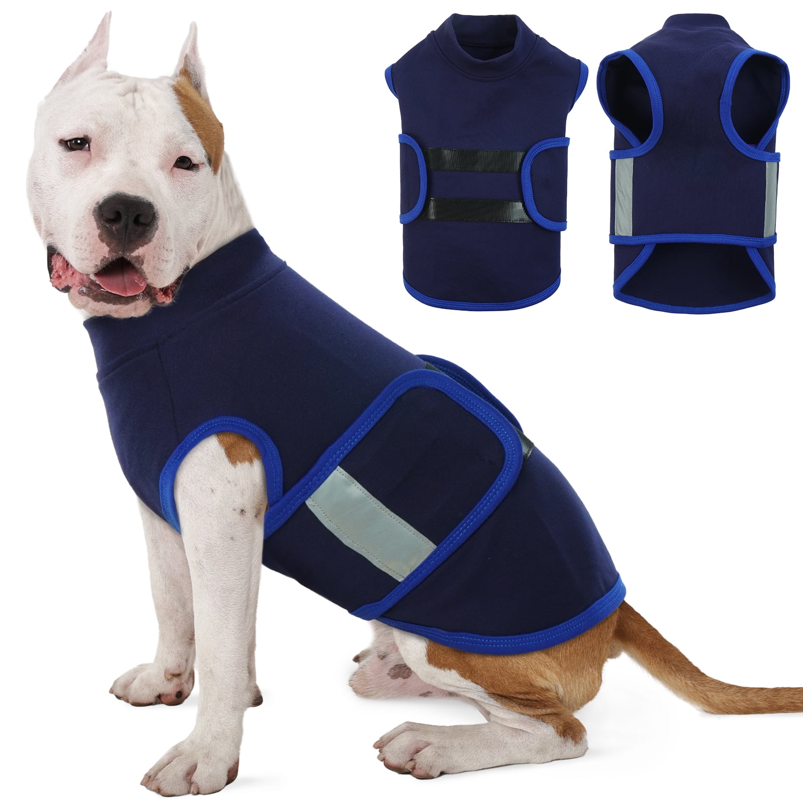 ROZKITCH Dog Thunder Anxiety Calming Vest, Soft Breathable Fabric ...