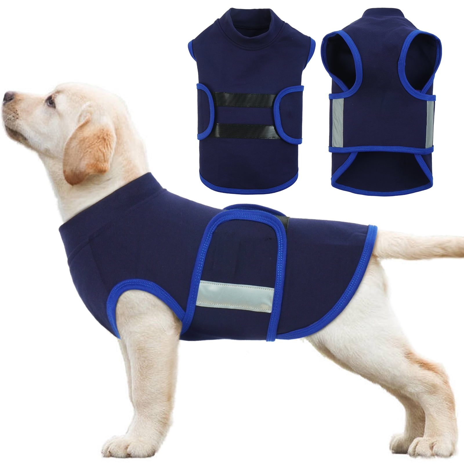 ROZKITCH Dog Anxiety Vest, Soft Breathable Fabric, Adjustable Calming ...
