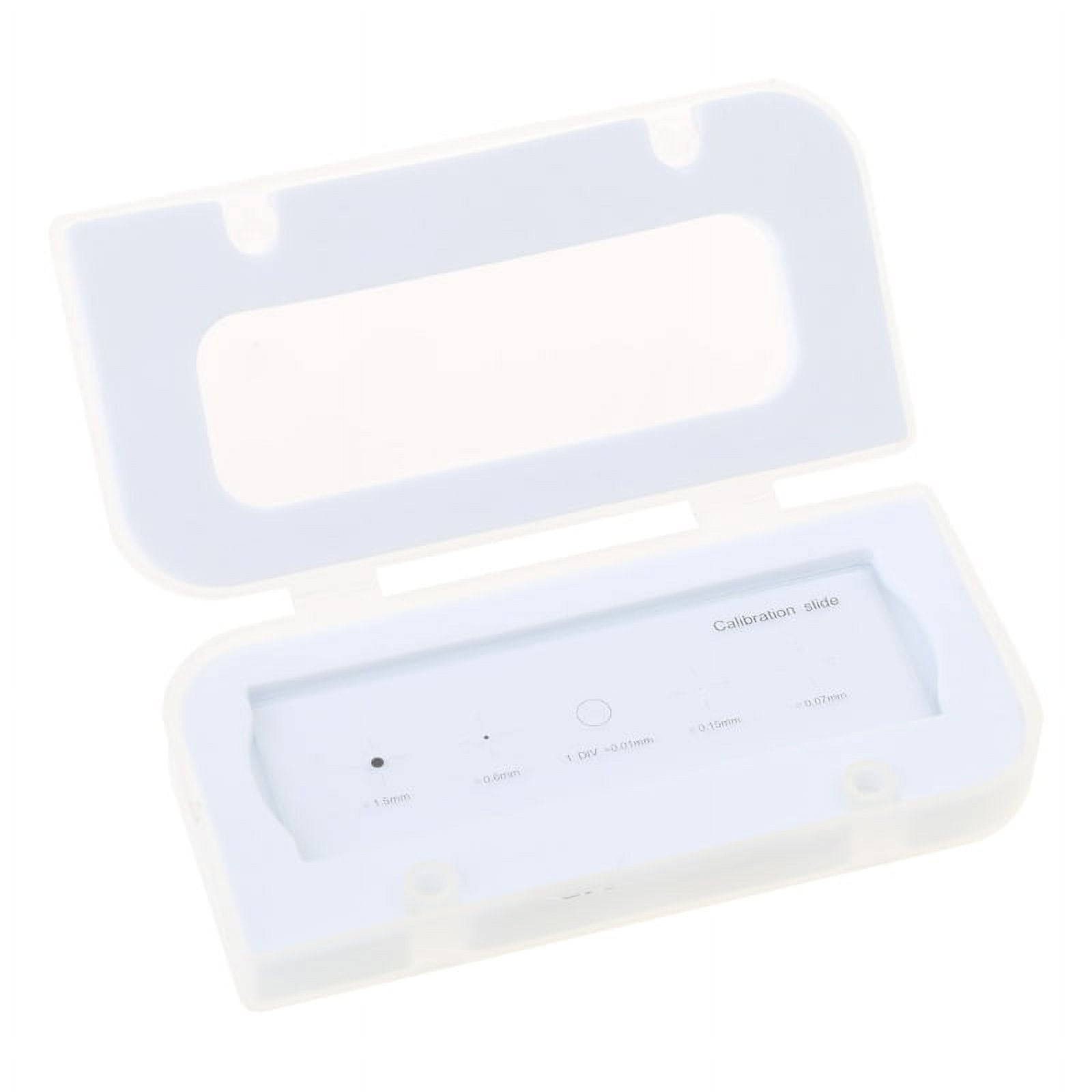 Rozyard 001mm Microscope Camera Calibration Slide Cross Microscope Calibration Ruler