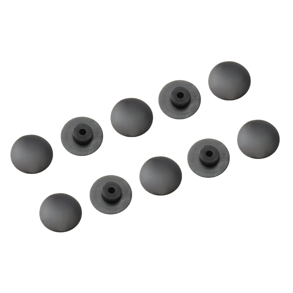 ROZYARD 10 Pcs Bike Headset Cover Screw Cap Bike Black Rubber Stem Top ...