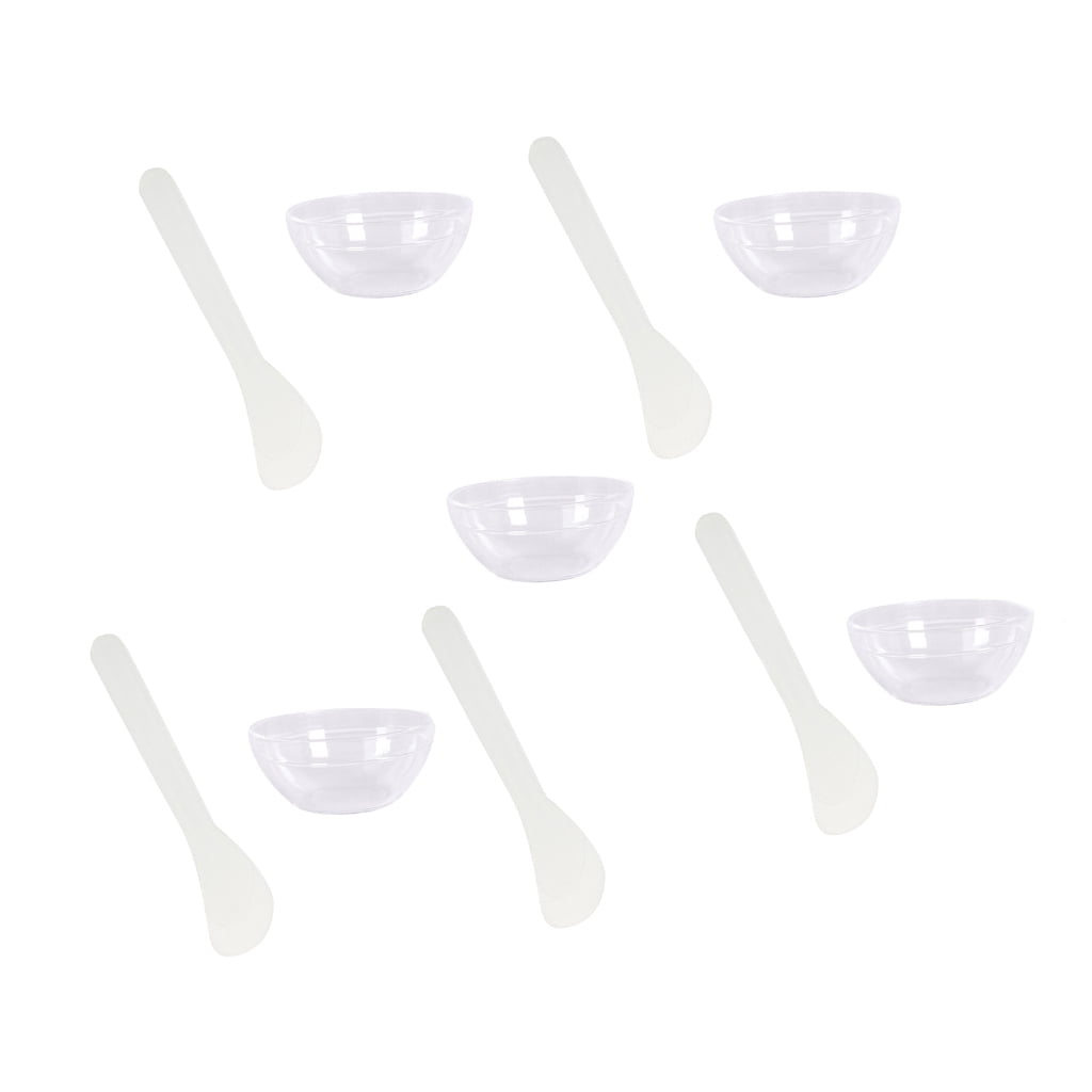 ROZYARD Facial Mixing Bowl Set Facial Mixing Bowl Spoon Mini Bowl ...