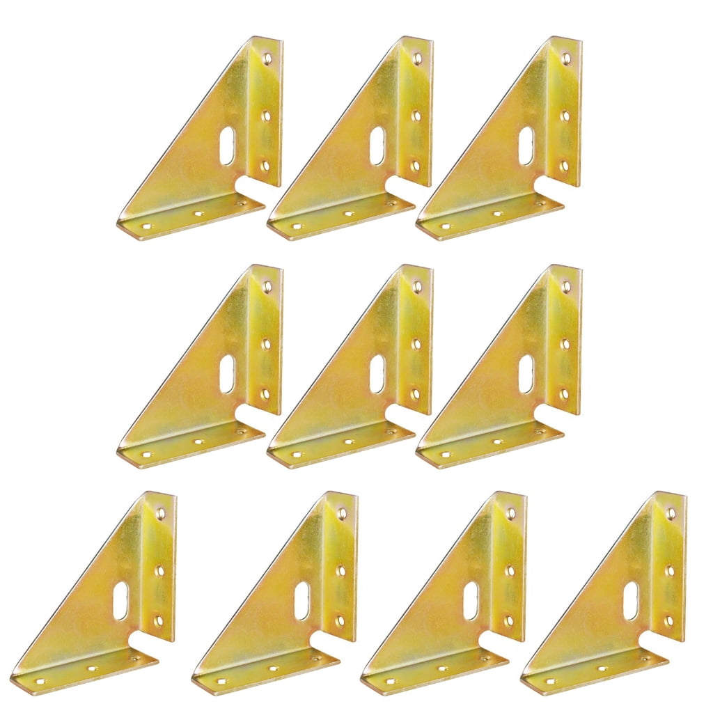 ROZYARD 10Pieces Stainless Steel Triangles Brackets for Table and Shelf ...