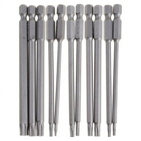 Tonsiki torx Bit Set with 1/4 inch Magnetic Screwdriver Bit Driver ...