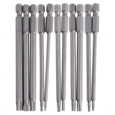 Tonsiki torx Bit Set with 1/4 inch Magnetic Screwdriver Bit Driver ...