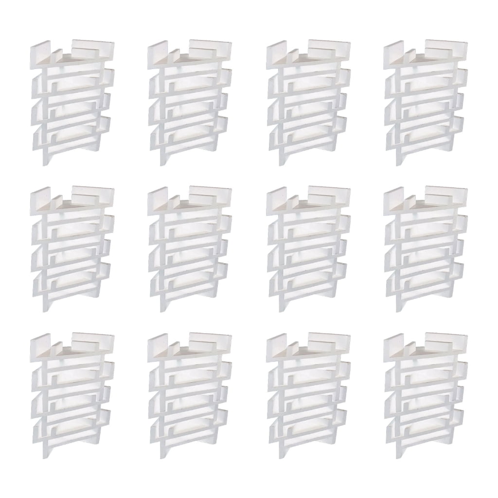 ROZYARD 12Piece Space Saving Tray Stacker Freezer Tray Stackable Tray ...