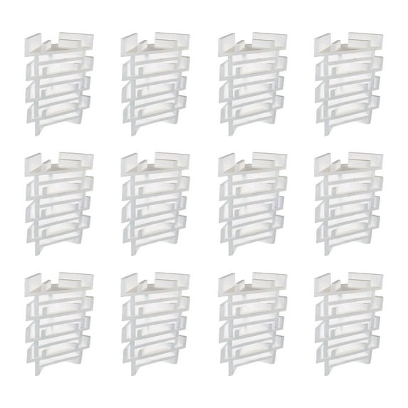 ROZYARD 12Piece Space Saving Tray Stacker Freezer Tray Stackable Tray ...