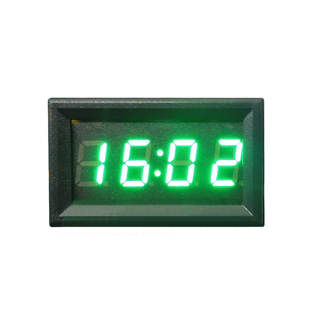 ROZYARD 12V/24V Auto Dashboard Digtal LED Clock Watch Car Decoration 24 ...