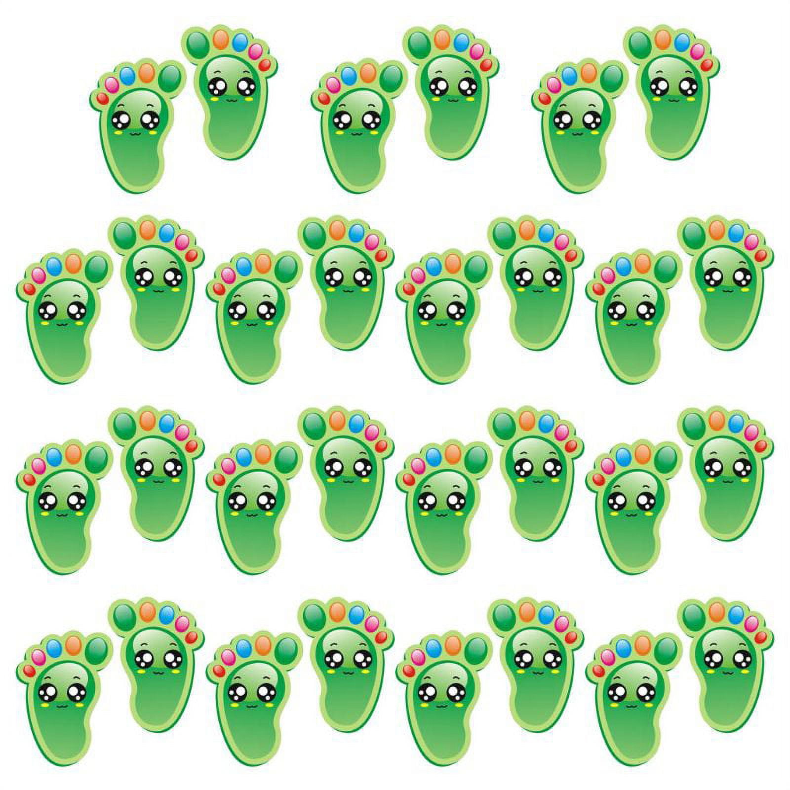 ROZYARD 15 Pairs Kids Floor Stickers Self-Adhesive Social Distance ...