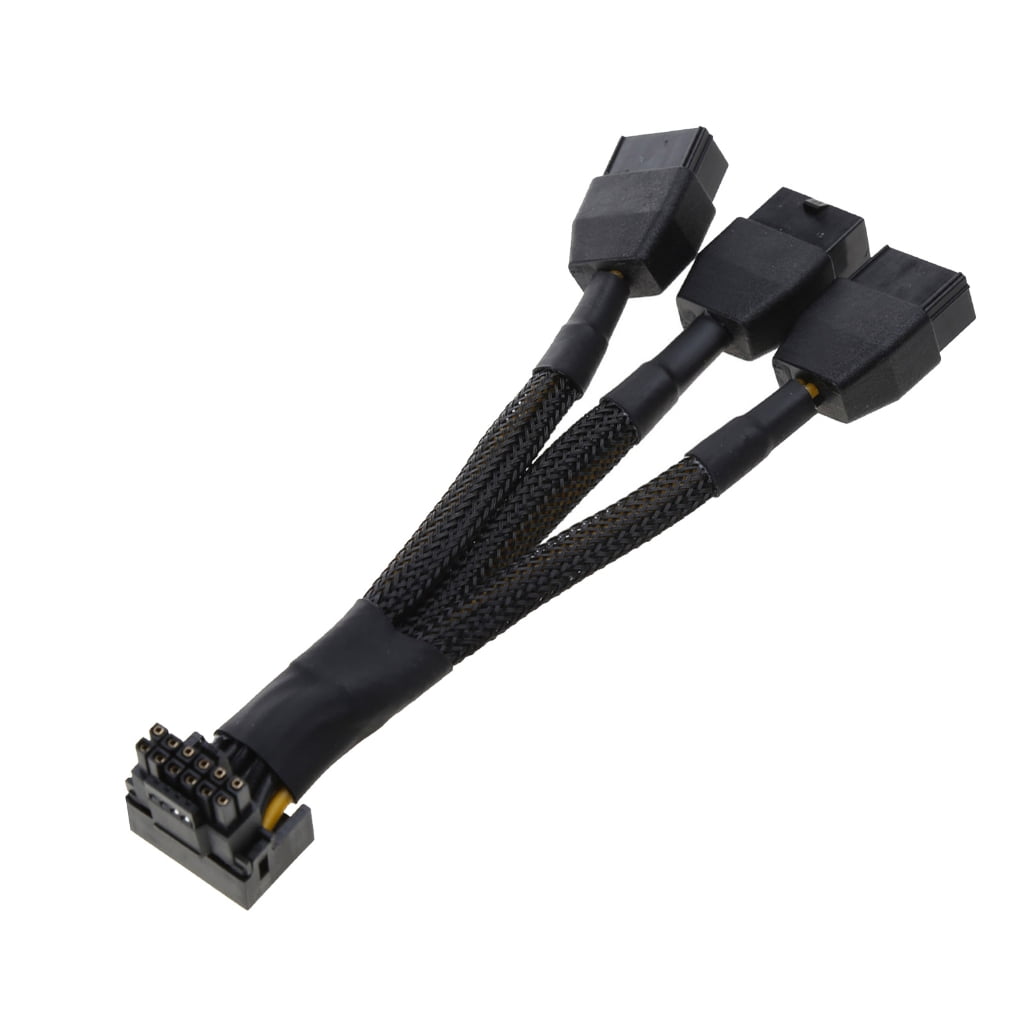 ROZYARD 15cm 3x8pin to 16Pin Graphics Card Connector Cable 12VHPWR GPU ...
