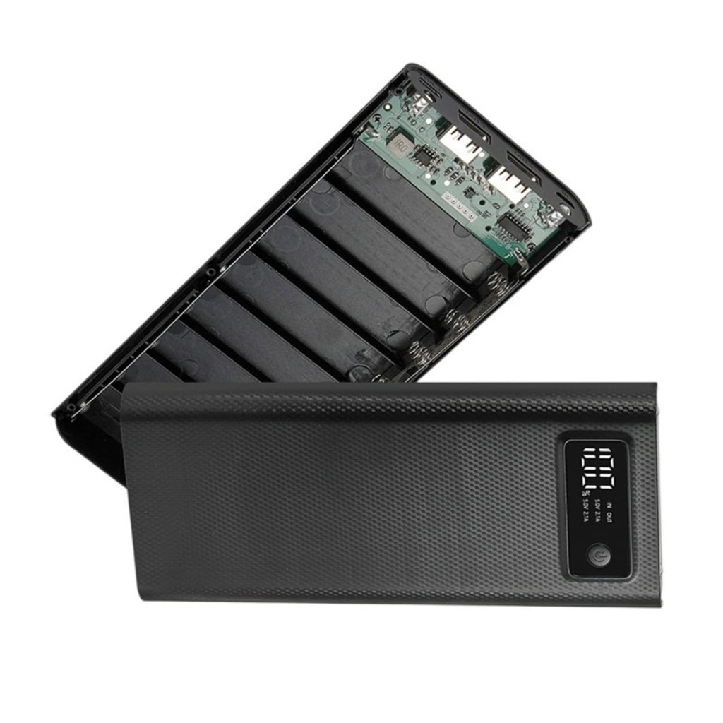 ROZYARD 18650 Battery Pack Case DIY Power Banks Plastic for Fast ...