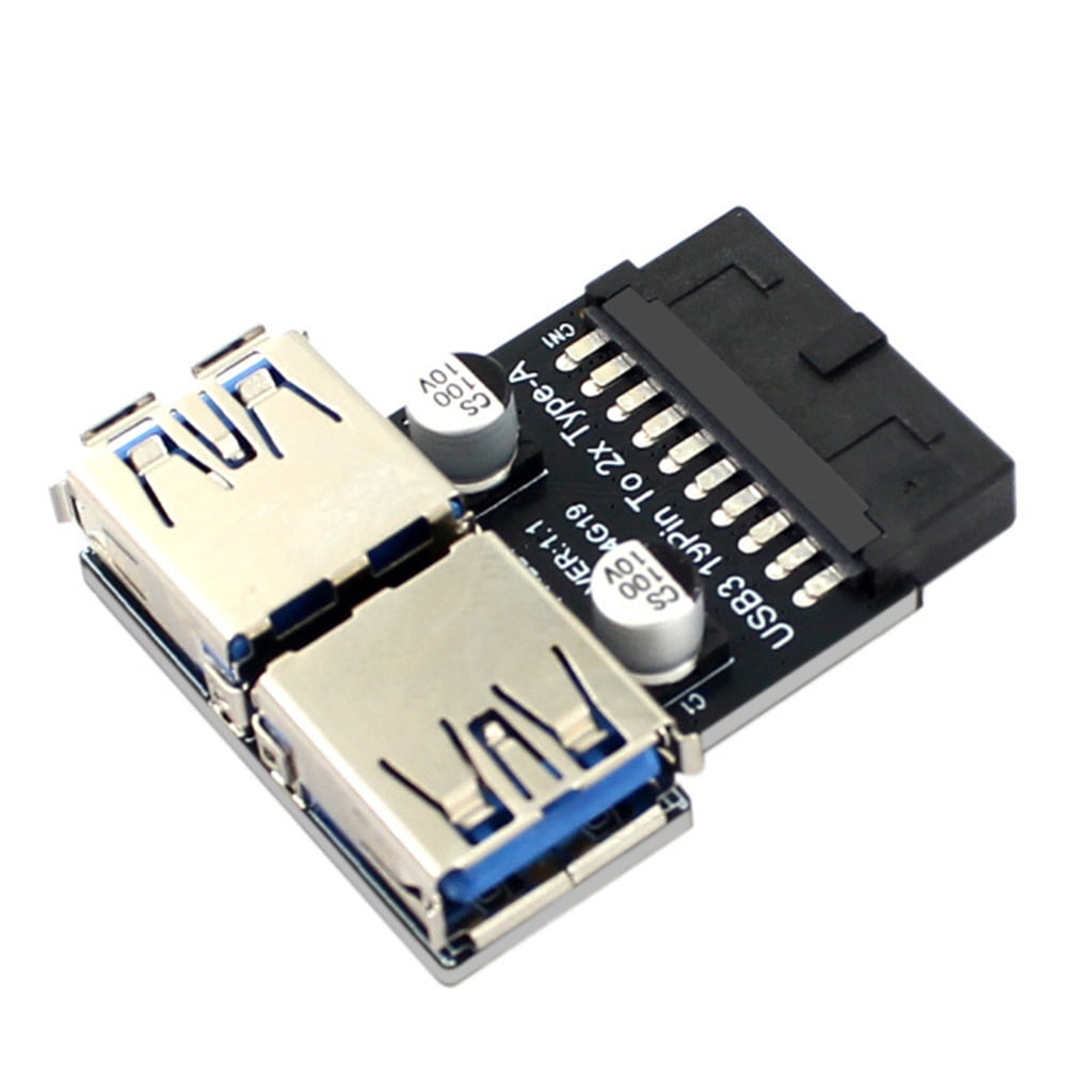 ROZYARD 19Pin to Double USB Adapter Conector USB Connectors ...