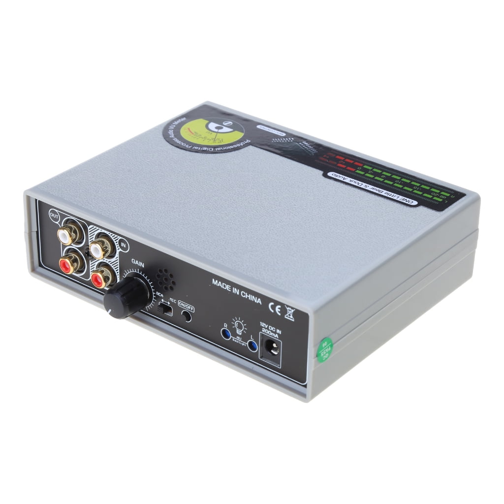 ROZYARD 2-Way VU Analog VU Meter & Audio Splitter Switch, Audio ...