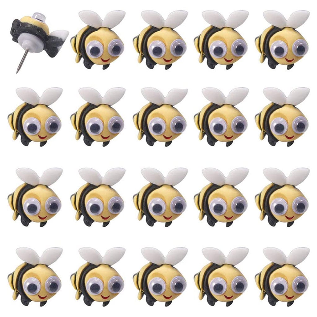 ROZYARD 20 Pcs Cartoon Animal Push Pins Drawing Pins for Bulletin Board ...