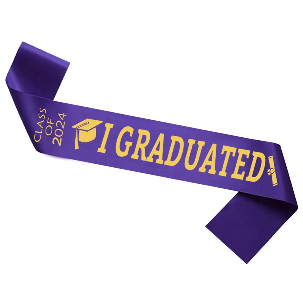 ROZYARD 2024 Graduation Stole Graduation Crown for College Graduation ...