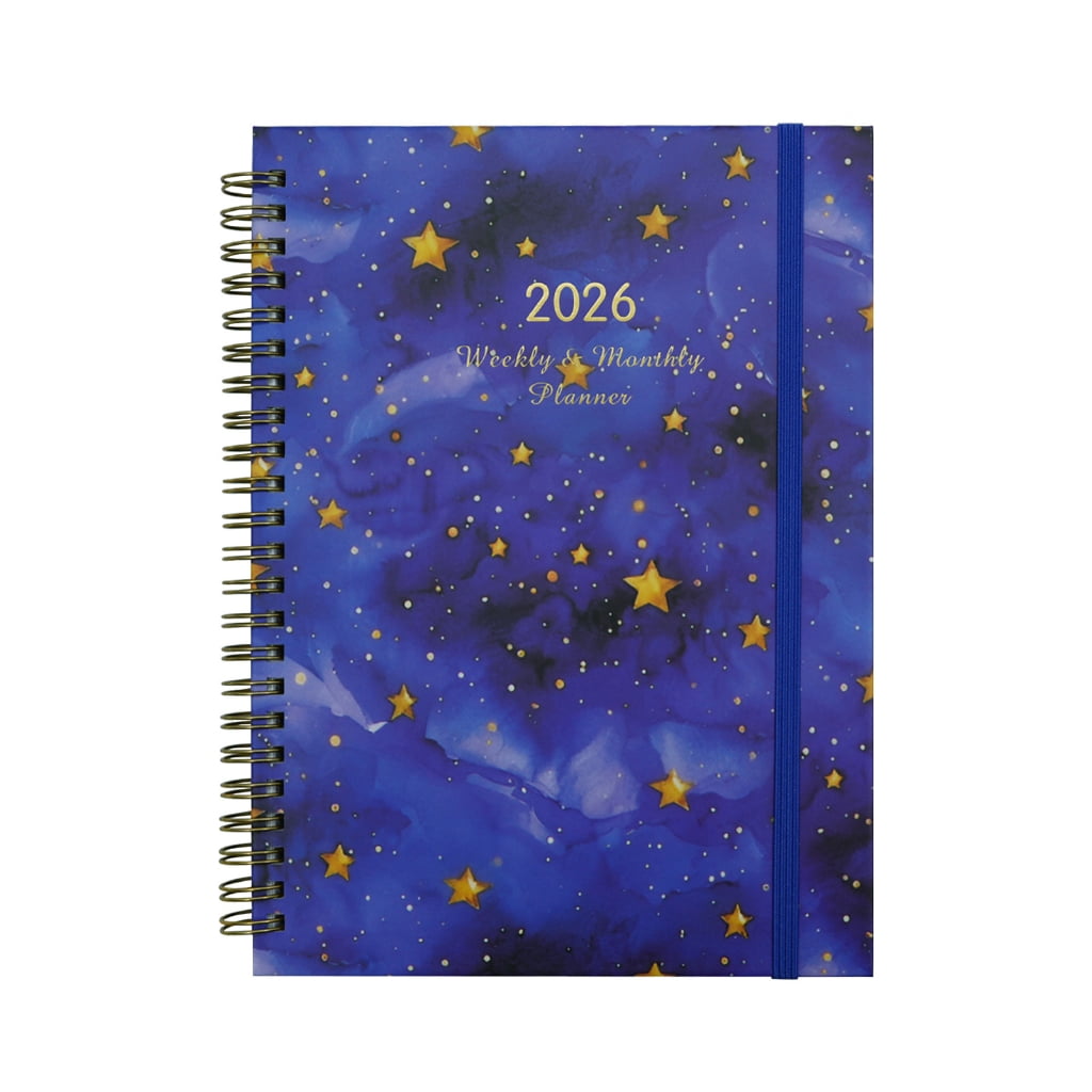 ROZYARD 2026 Hard Cover Calendar Planner Schedule Planner Notebook ...