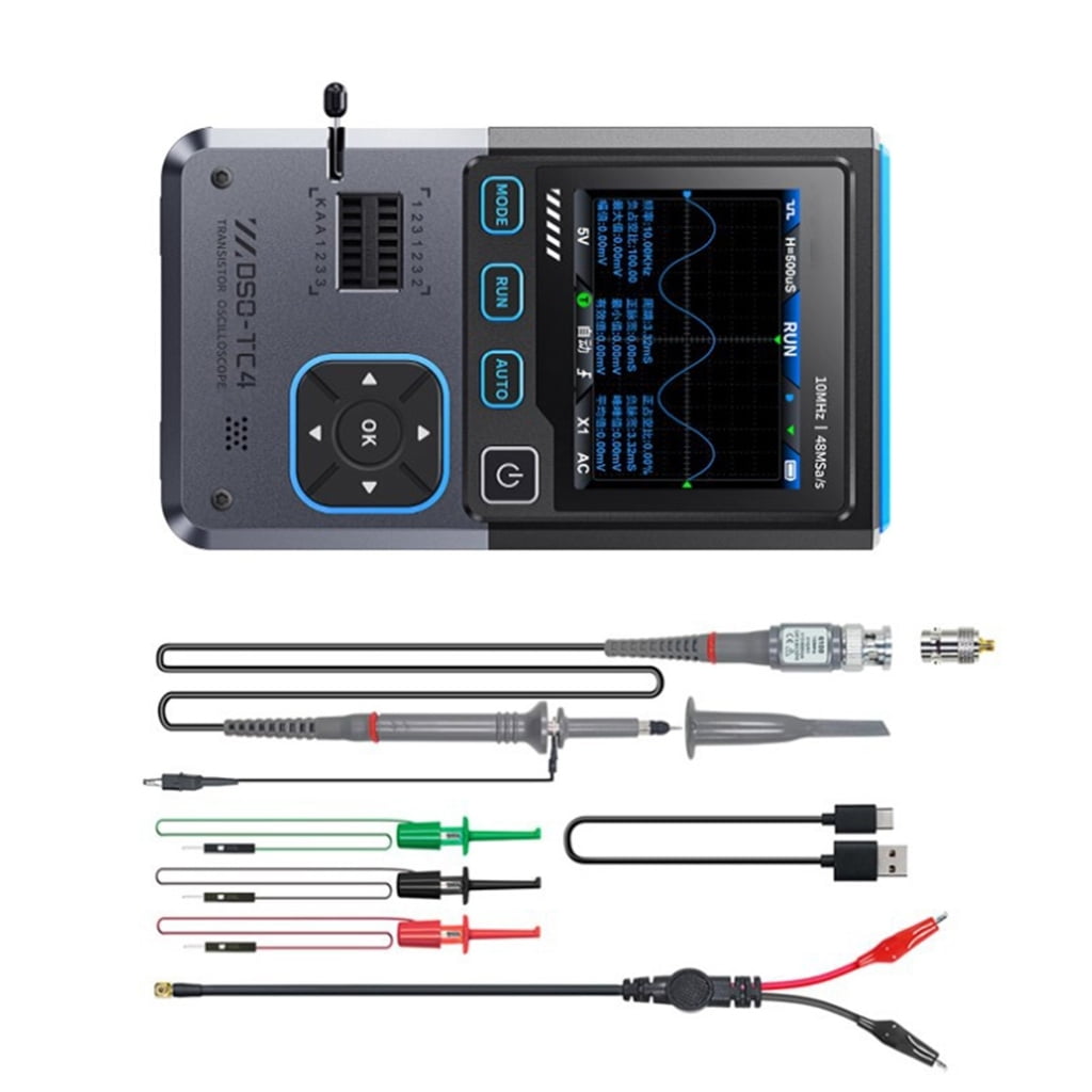 ROZYARD 3 in 1 Digital Oscilloscope DSO-TC4 with Test Hook for ...