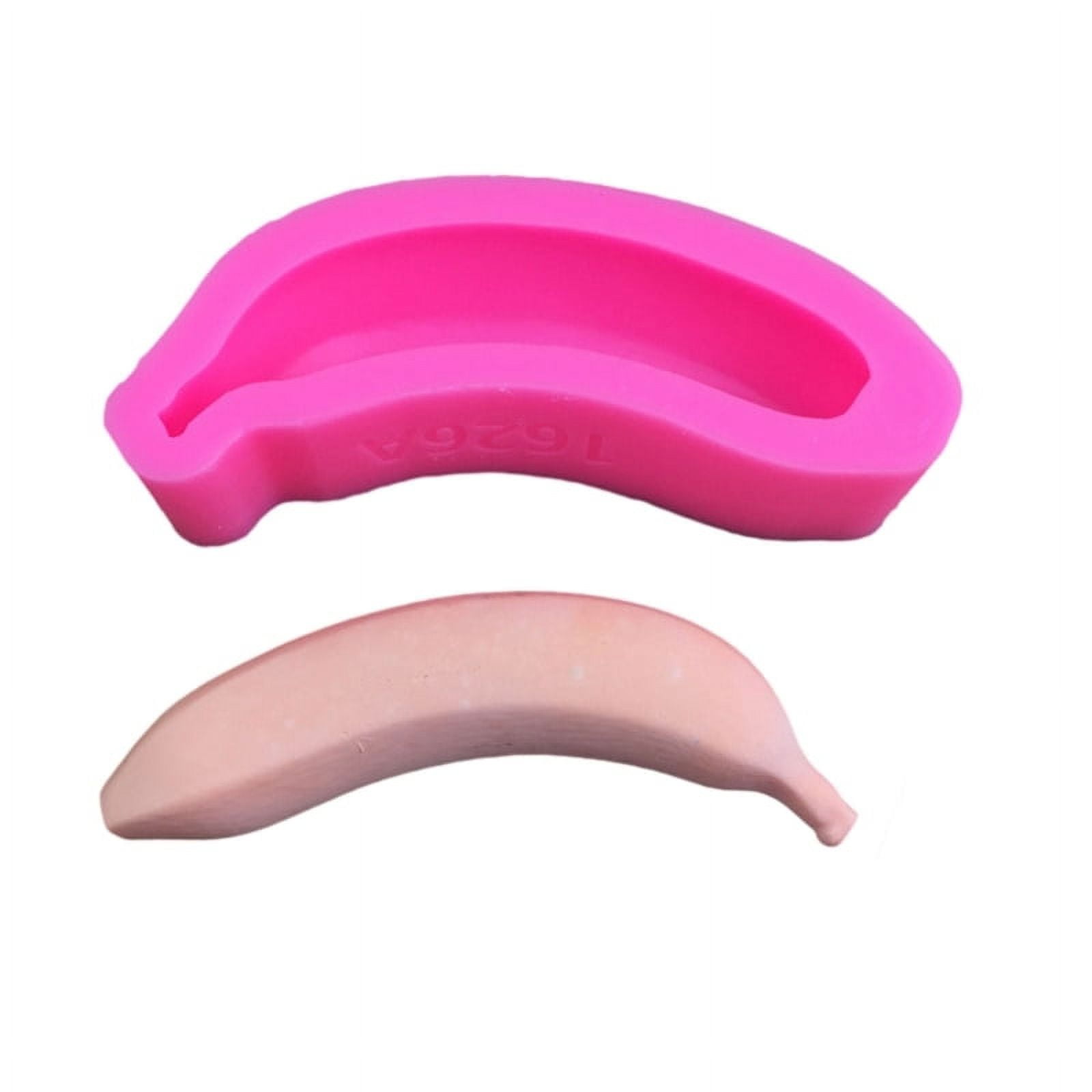 ROZYARD 3D Banana Shaped Silicone Molds Fondants Molds DIY Cake Resins ...