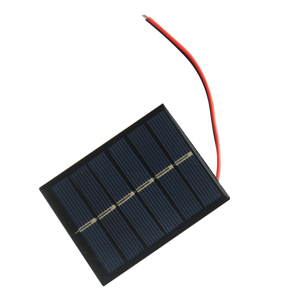 ROZYARD 3V 0.6W Small Solar Panel Cell With Wire Polycrystalline Solar ...