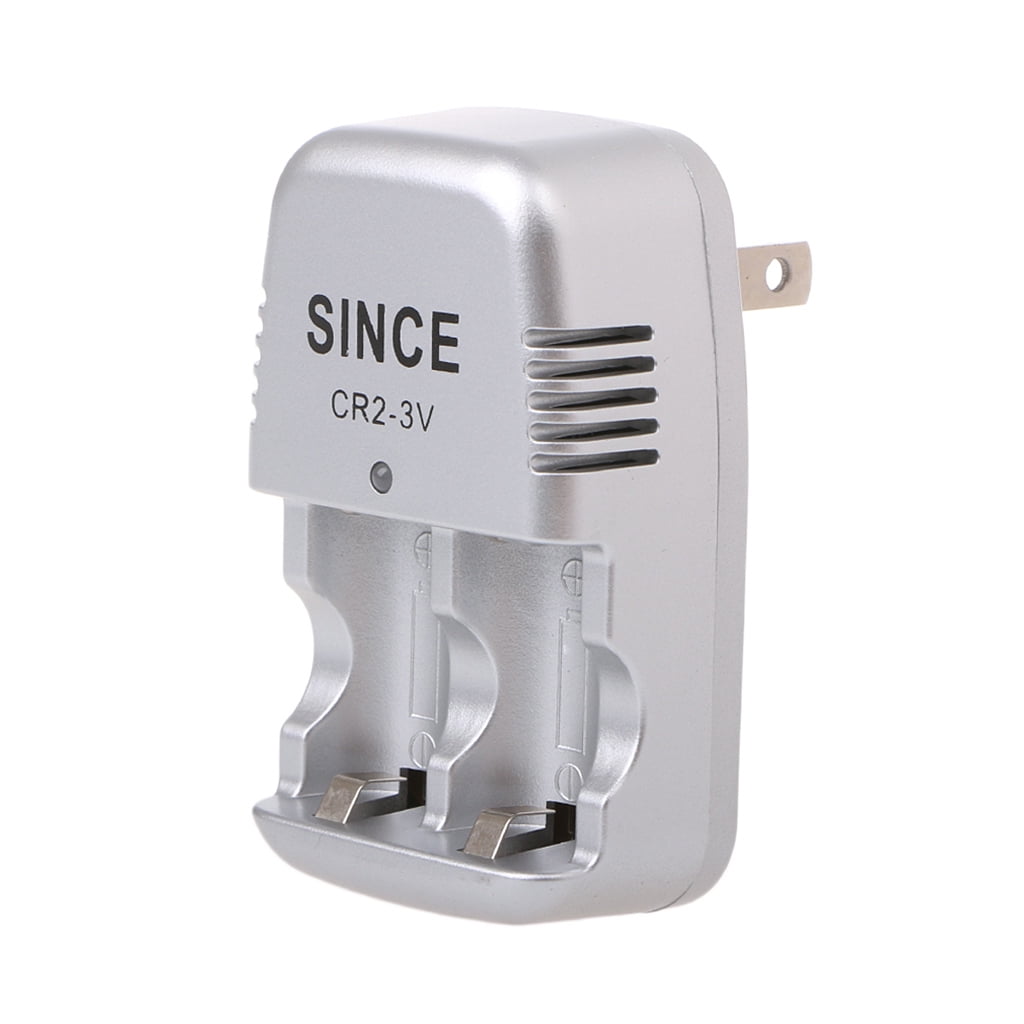 ROZYARD 3V Rechargeable Battery CR123A CR2 Charger Glare Flashlight 3V ...
