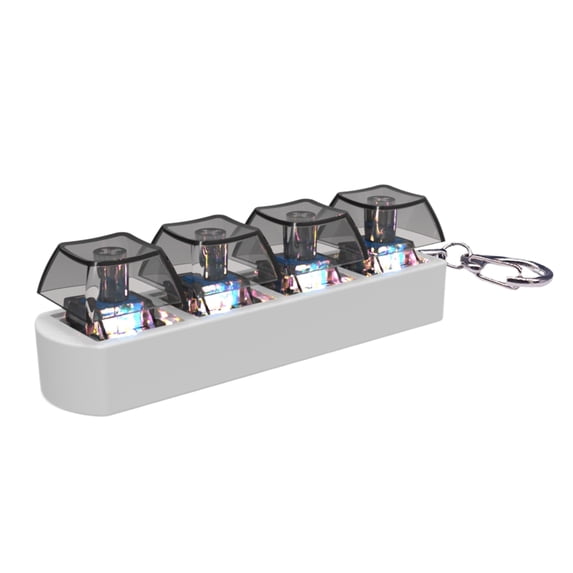 ROZYARD 4-Key Keyboard Clicks Toy Keycap Tester With LED Lights For ...