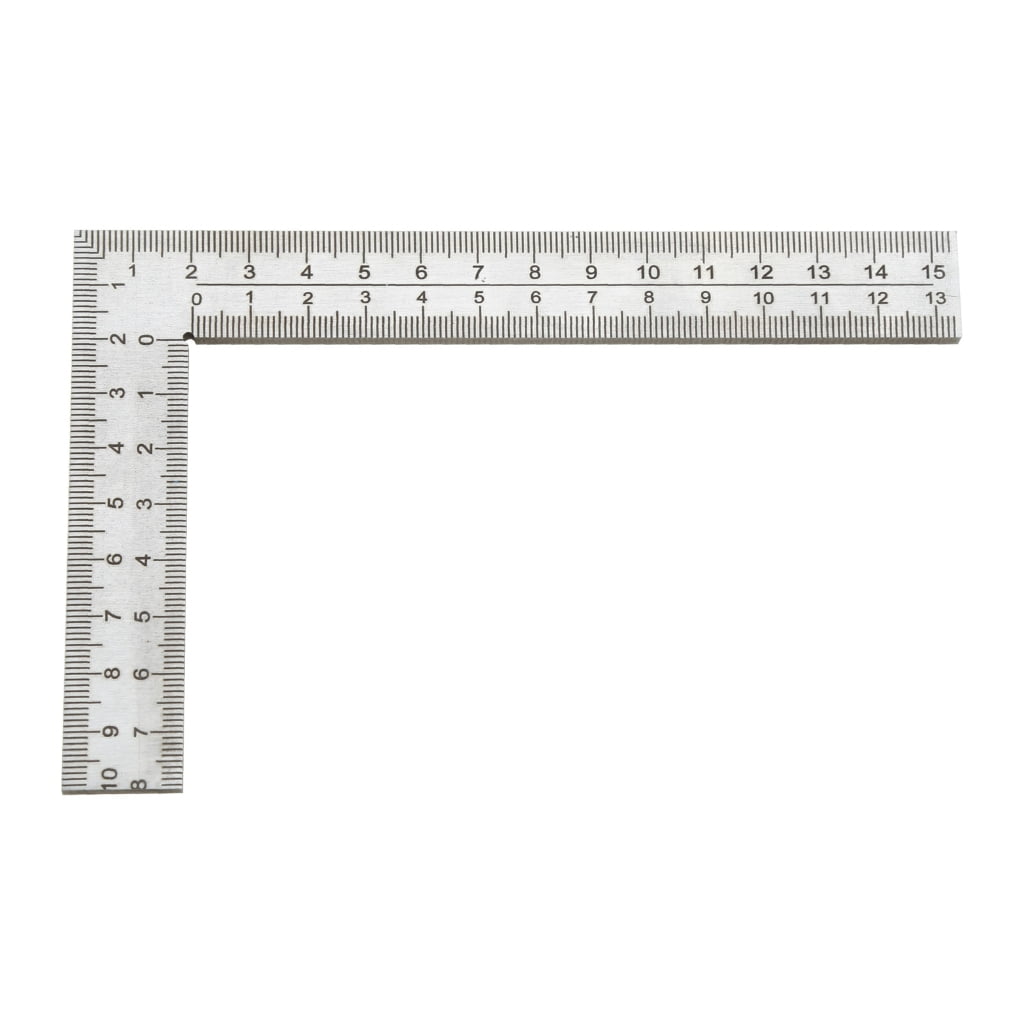 ROZYARD 45° Round Corner Angle Ruler 90° Strainght Square Ruler ...