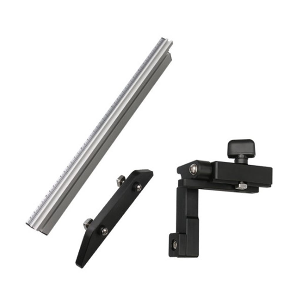ROZYARD 450mm Miter Gauge with Track Stop Table Push Handle Simple ...