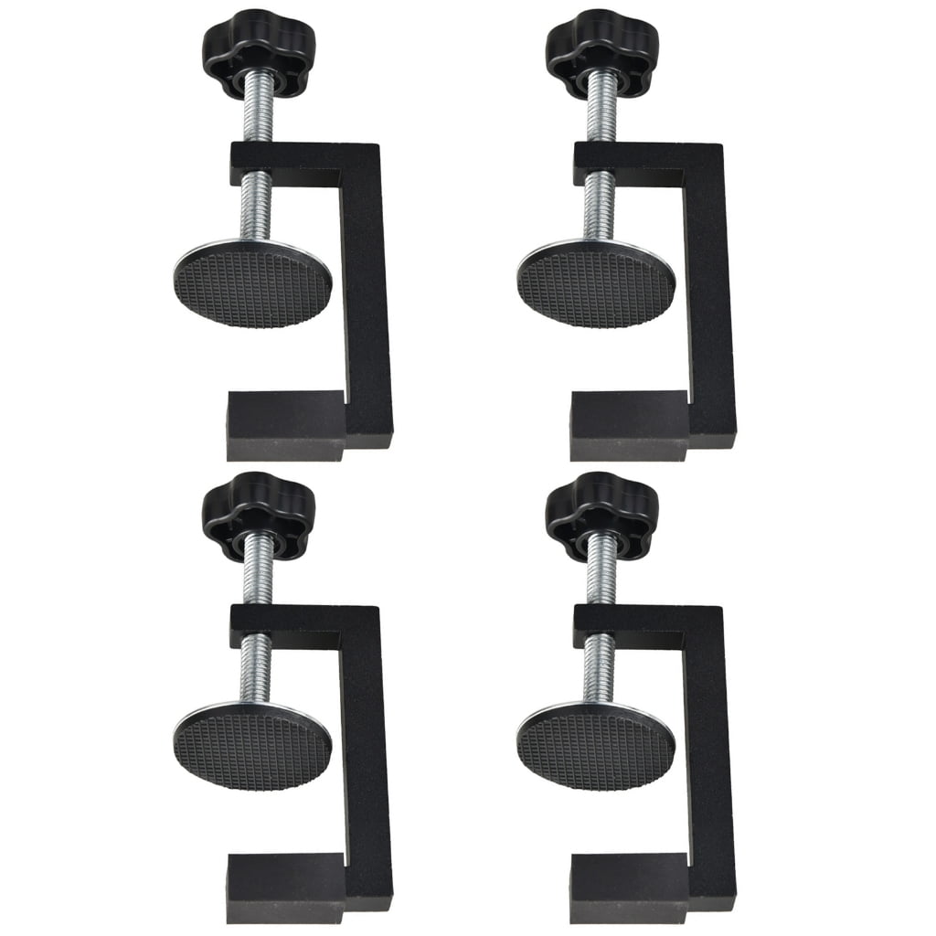 ROZYARD 4Pcs 10-57mm Reversed Woodworking C-Clamp Adjustable Table ...