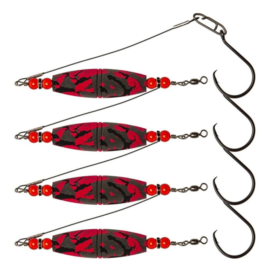 ROZYARD 4Pcs Catfishes Rattling Line Float EVA Foams Peg Float with ...