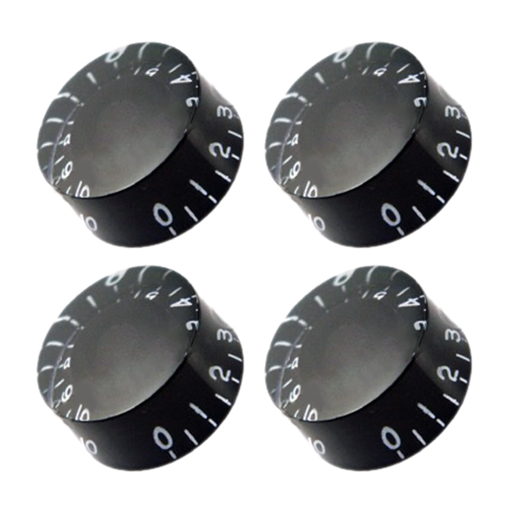 ROZYARD 4Pcs Jazzes Bass Knobs Concentric Knobs Bass Effect Button ...