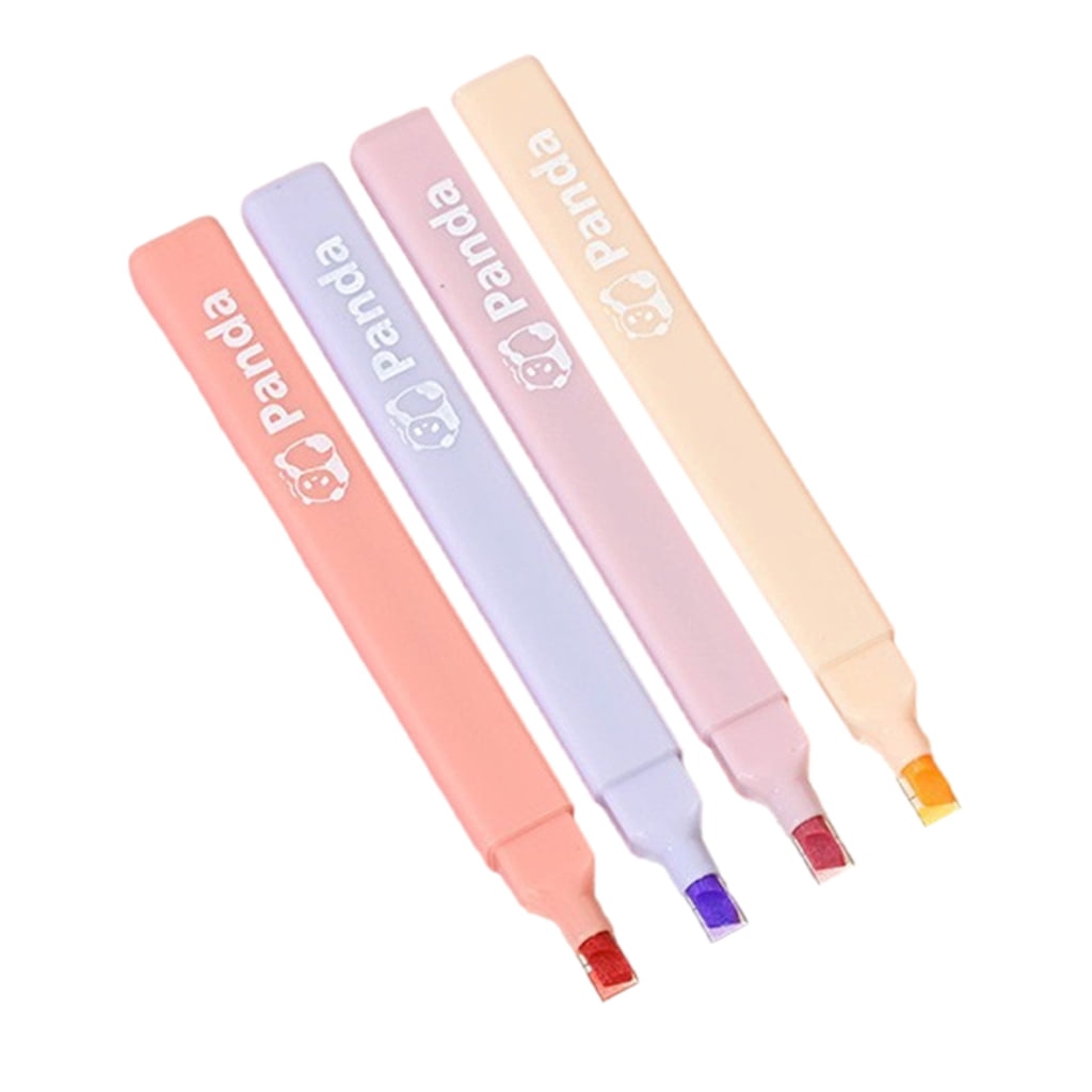 ROZYARD 4x/Set Highlighter Markers Highlighter Set Bible Marker Pen ...