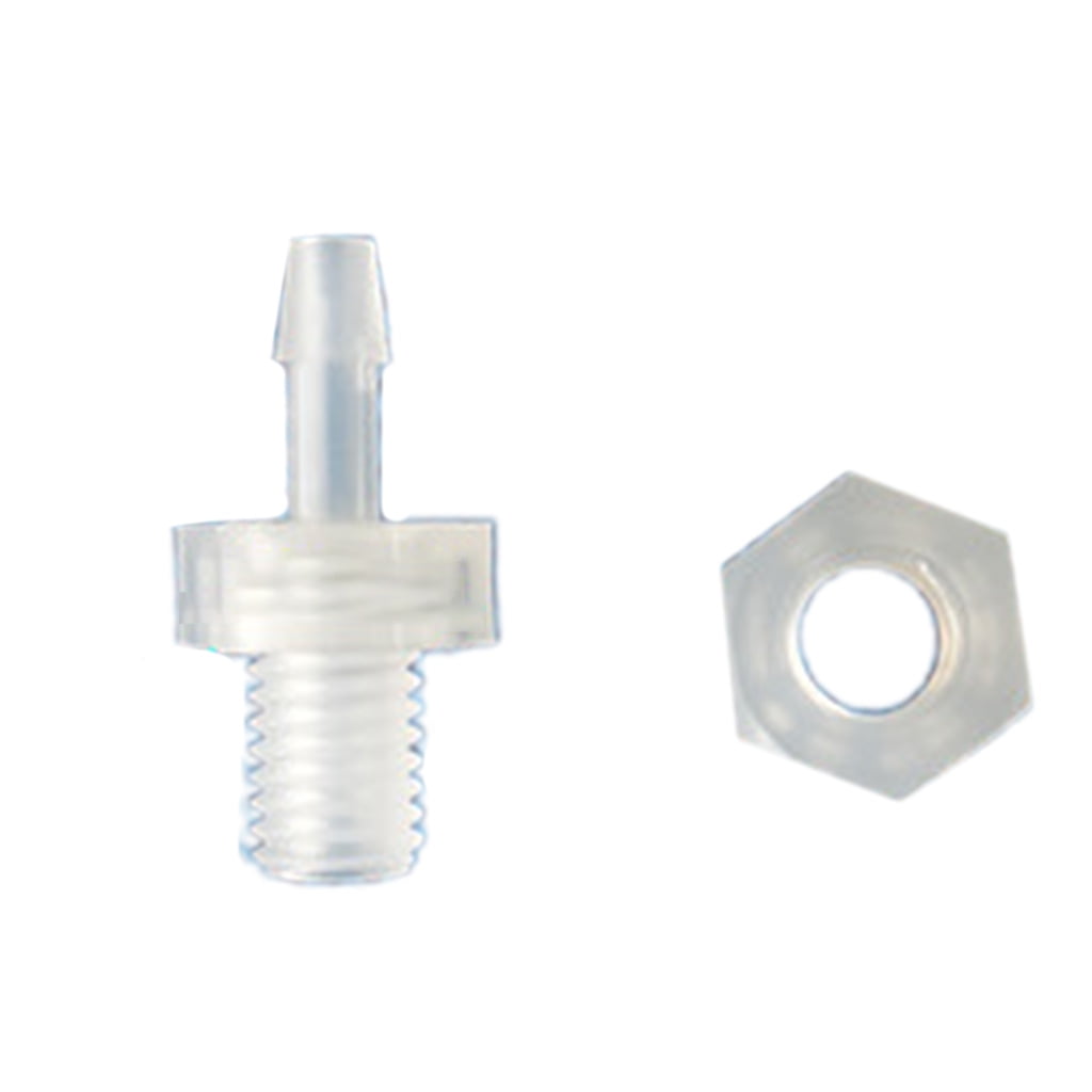 ROZYARD 5/6/7/8mm/5-M10 Plastic One Way Inline Check Val ve Gas Air ...