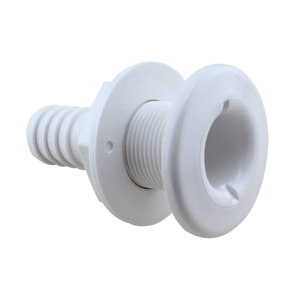ROZYARD 5/8"-2'' Long Plastic Thru-Hull Bilge Pump Hose Fitting for ...
