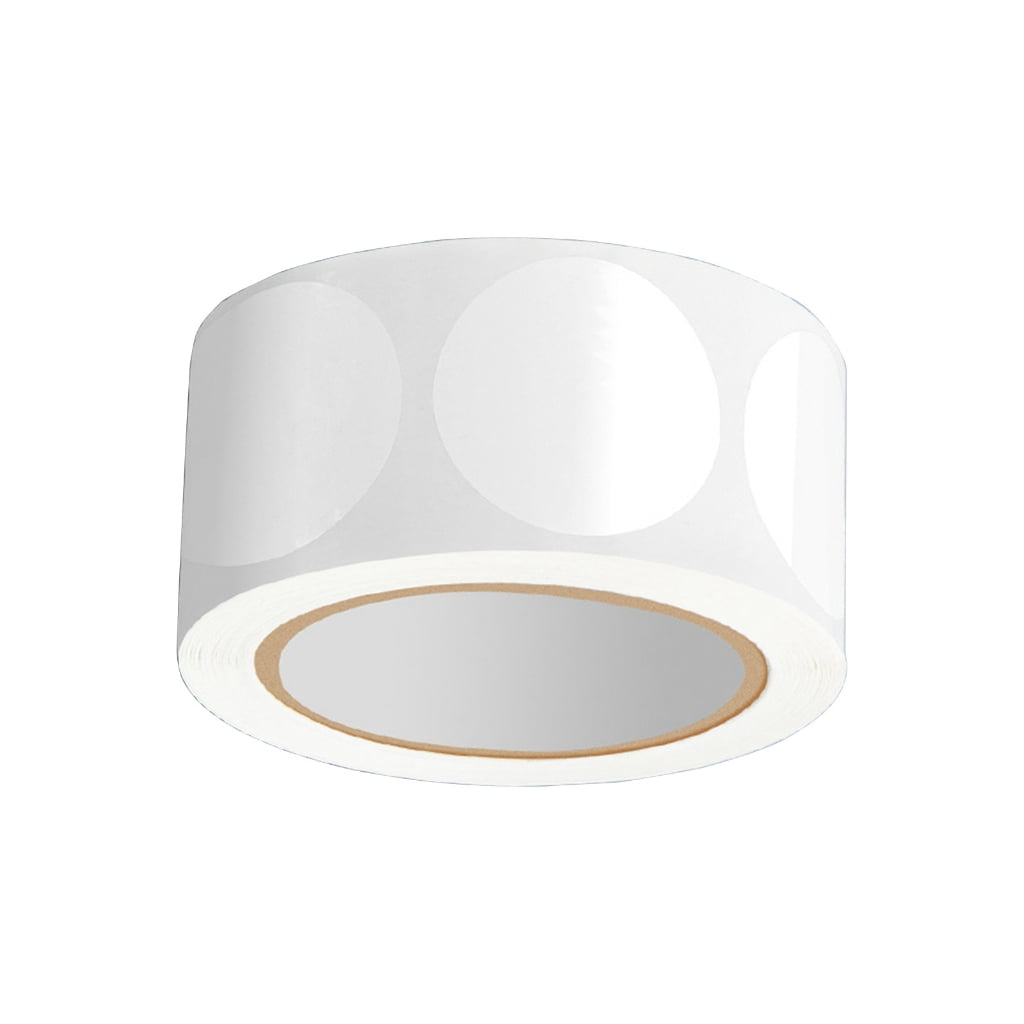 ROZYARD 500Pcs Clear PVC Seal Sticker Wrapping Labels Round Seal ...