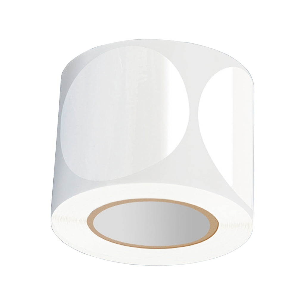 ROZYARD 500Pcs Clear PVC Seal Sticker Wrapping Labels Round Seal ...