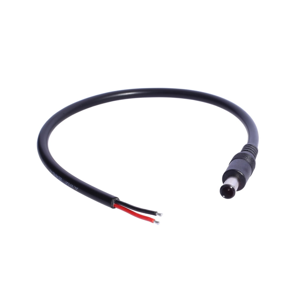 ROZYARD 6.5mmx4.4mm Male Plug to Bare Wire Pigtail Power Wire Power ...