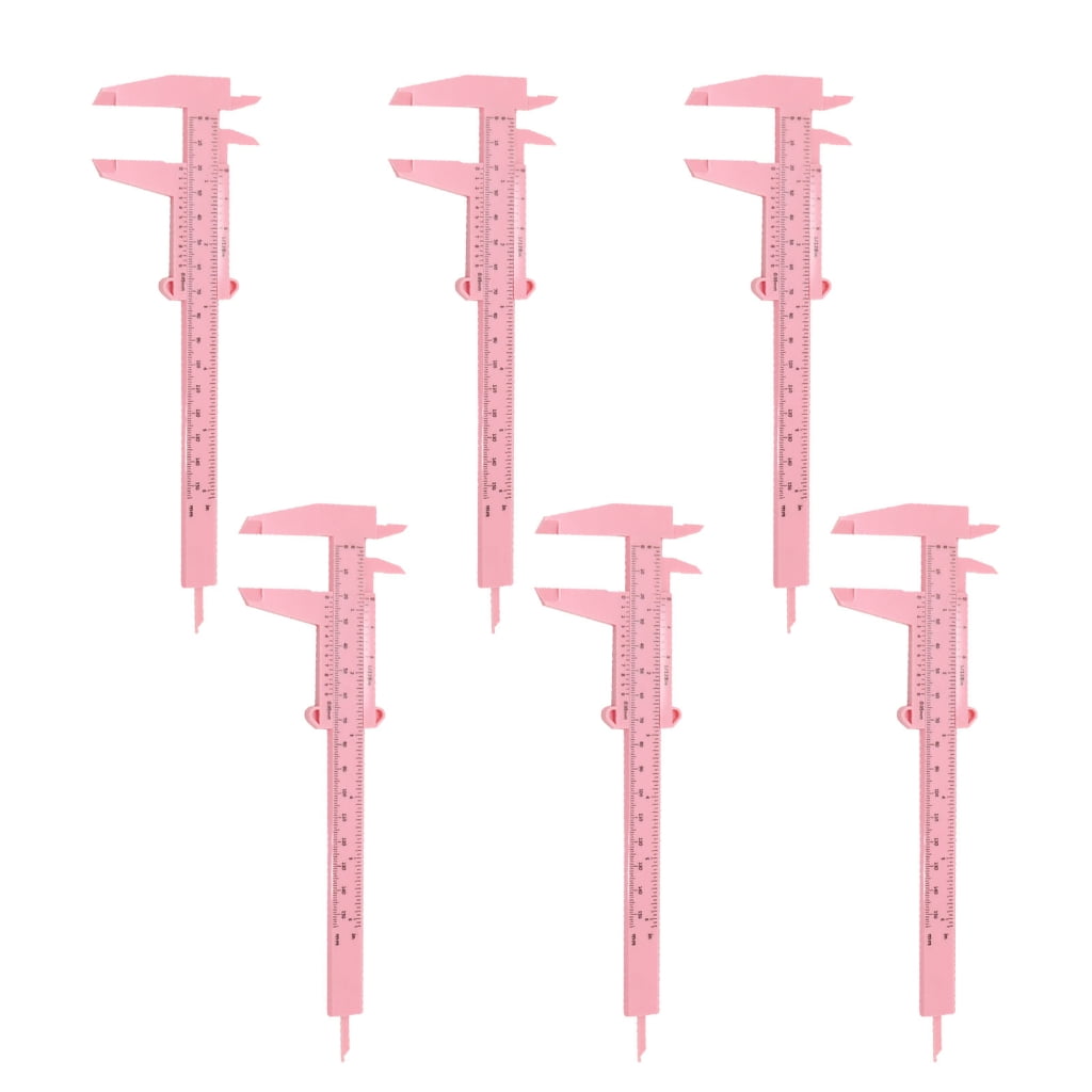 ROZYARD 6 Pcs 150mm Vernier Caliper Vernier Caliper with Double Scale ...